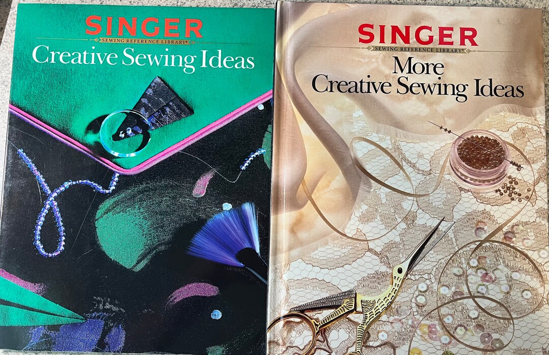2 Books From Singer's Sewing Reference Library Creative - Etsy