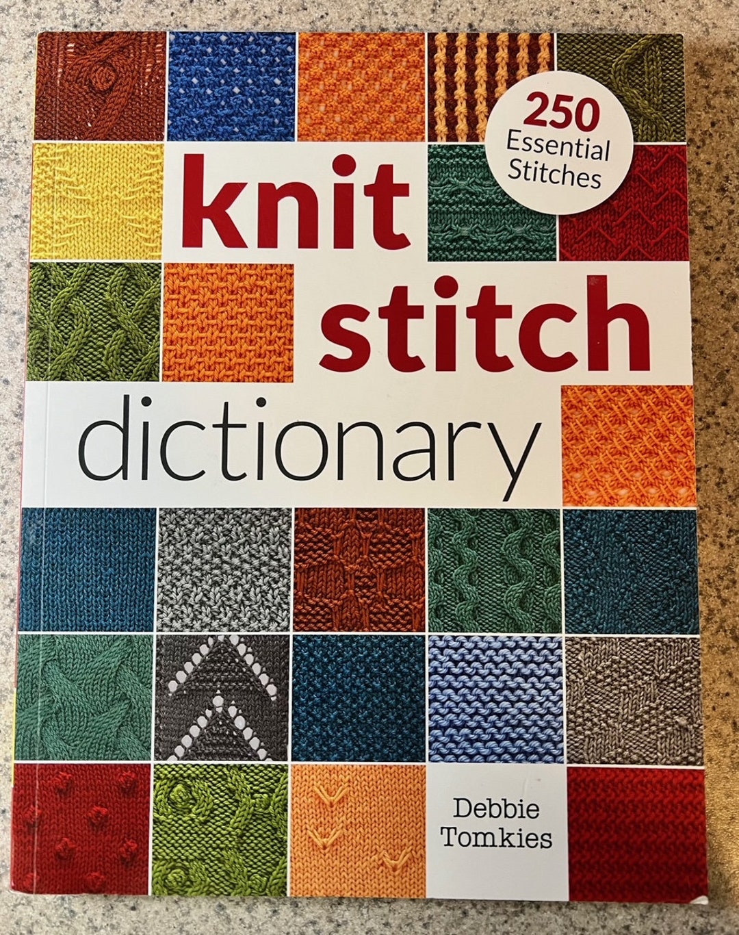 Knit Stitch Dictionary, by Debbie Tomkies (2015) - Etsy