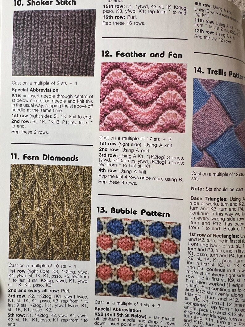 Vintage Patons Woolcraft, the Basic Guide to Knitting & Crochet From ...