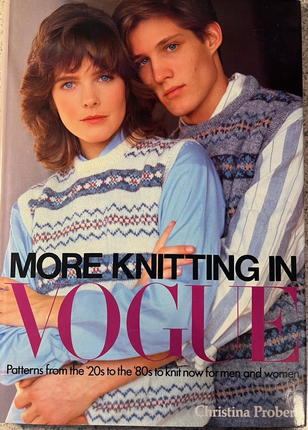 Vintage More Knitting in Vogue, Patterns From the '20's to the '80's to ...