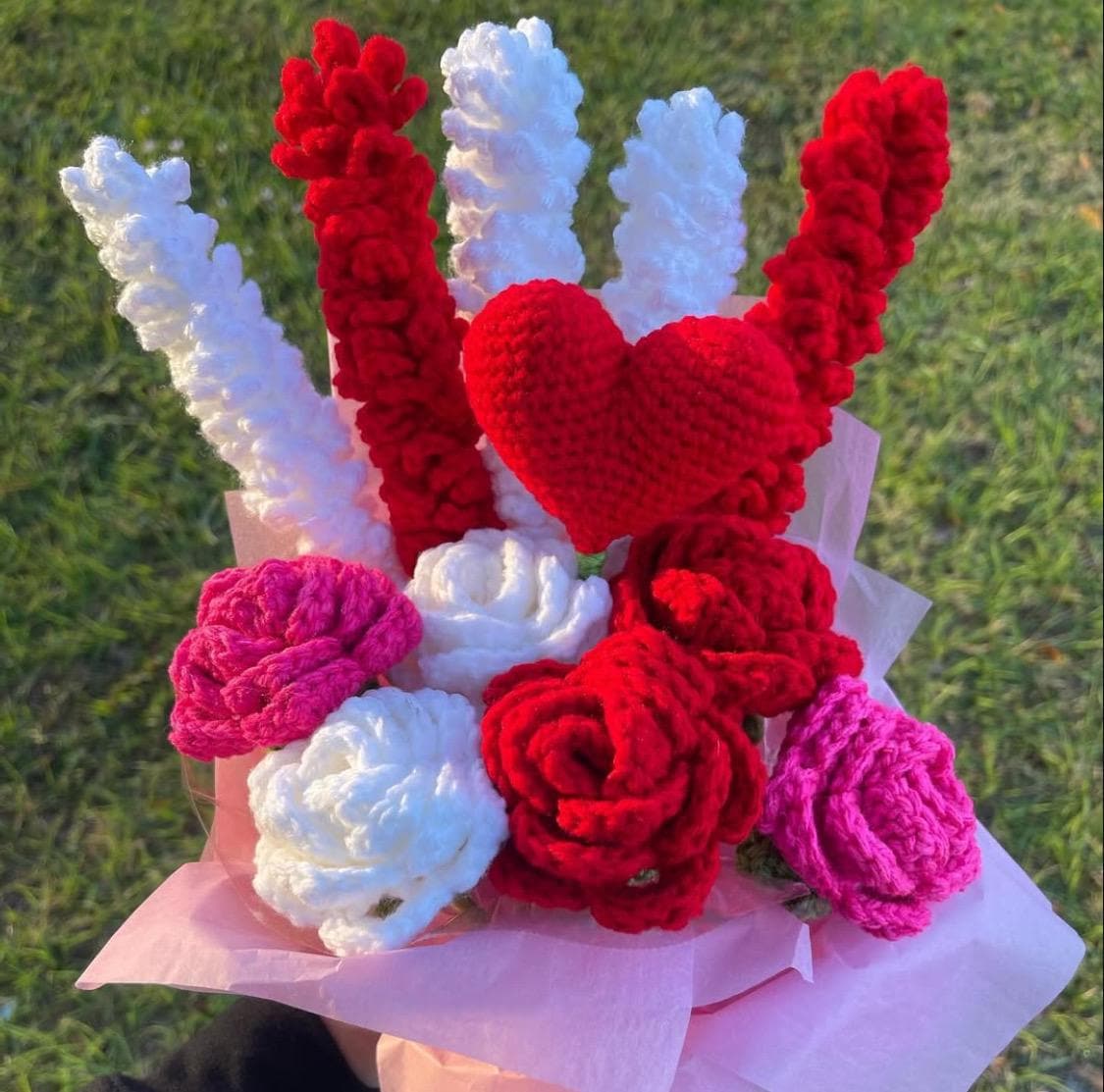 Valentine’s Flower Bouquet - Etsy