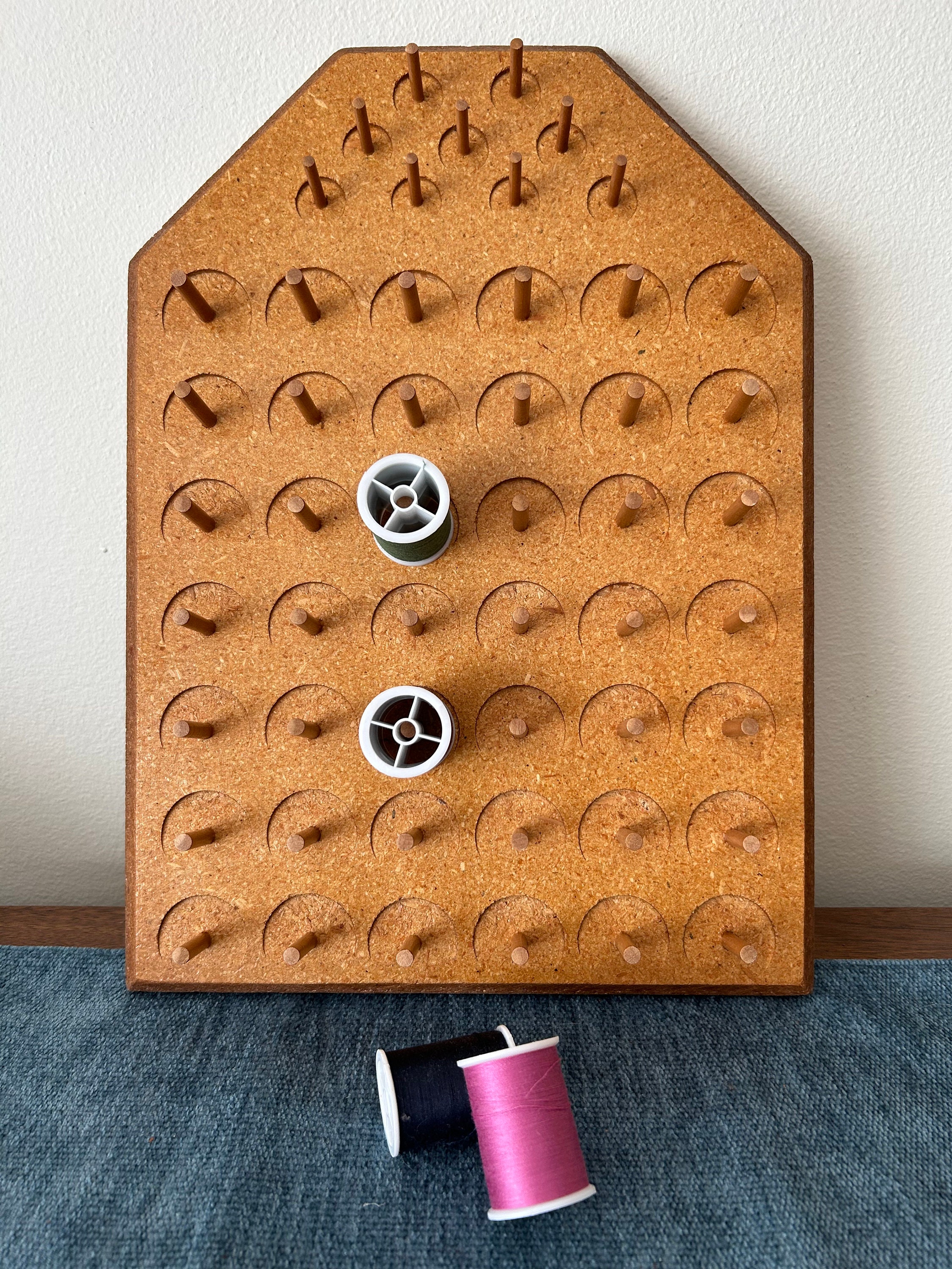 Vintage Thread Bed Vintage Thread Wall Storage Thread Peg - Etsy