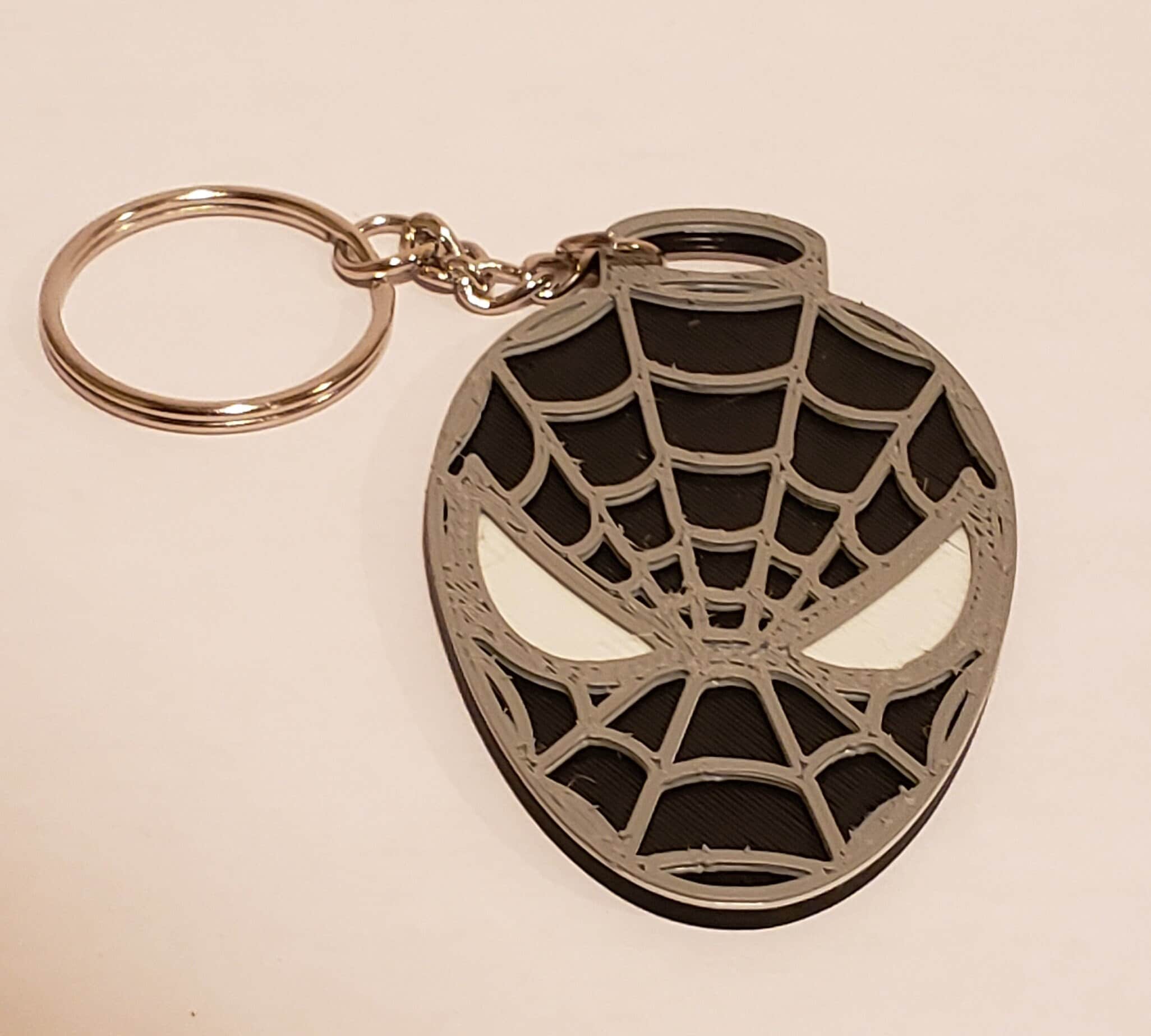 3D Printed Spiderman Keychain - Etsy