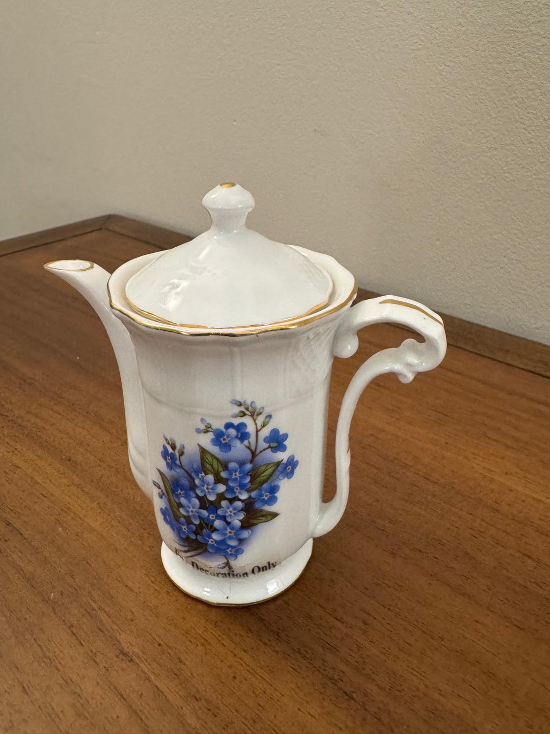Nantucket Mini Porcelain Teapot - Etsy