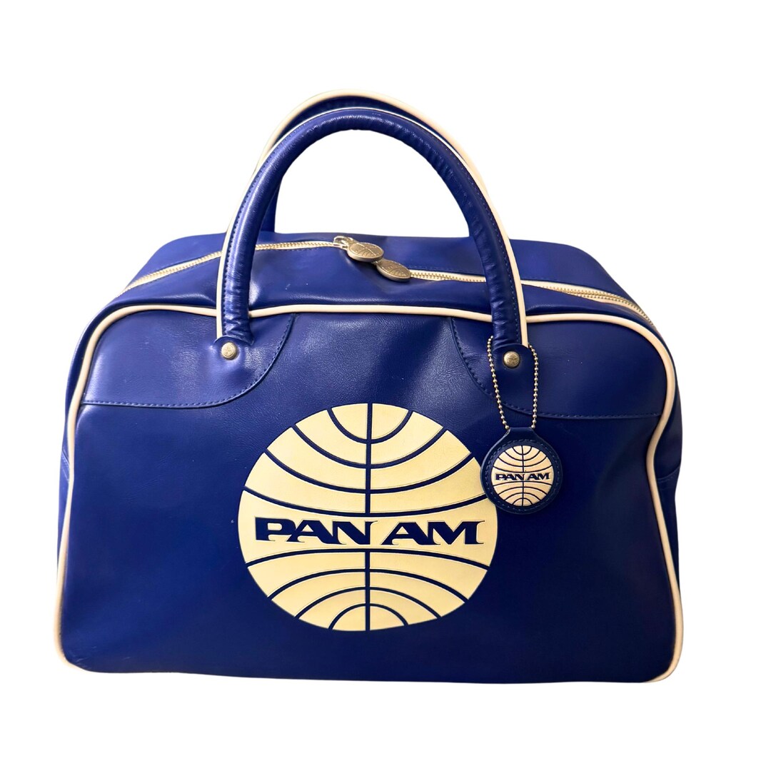 Vintage PAN-AM Duffel-carry-on Bag - Etsy