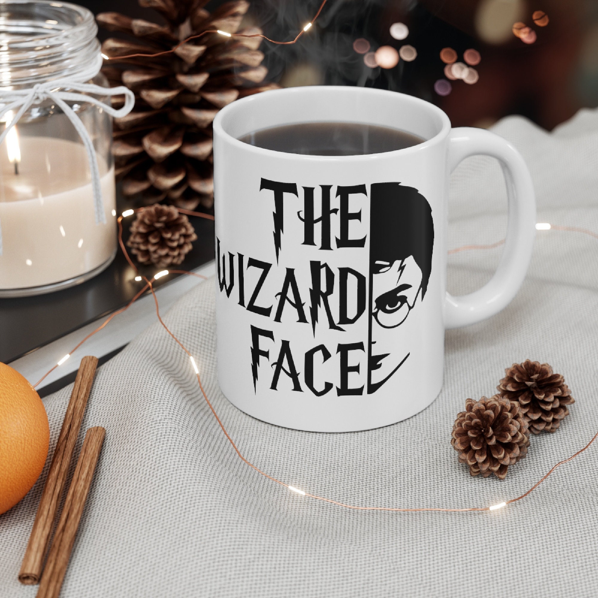 The Potter Face SVG the Wizard Face Svg the Magic Face Svg - Etsy