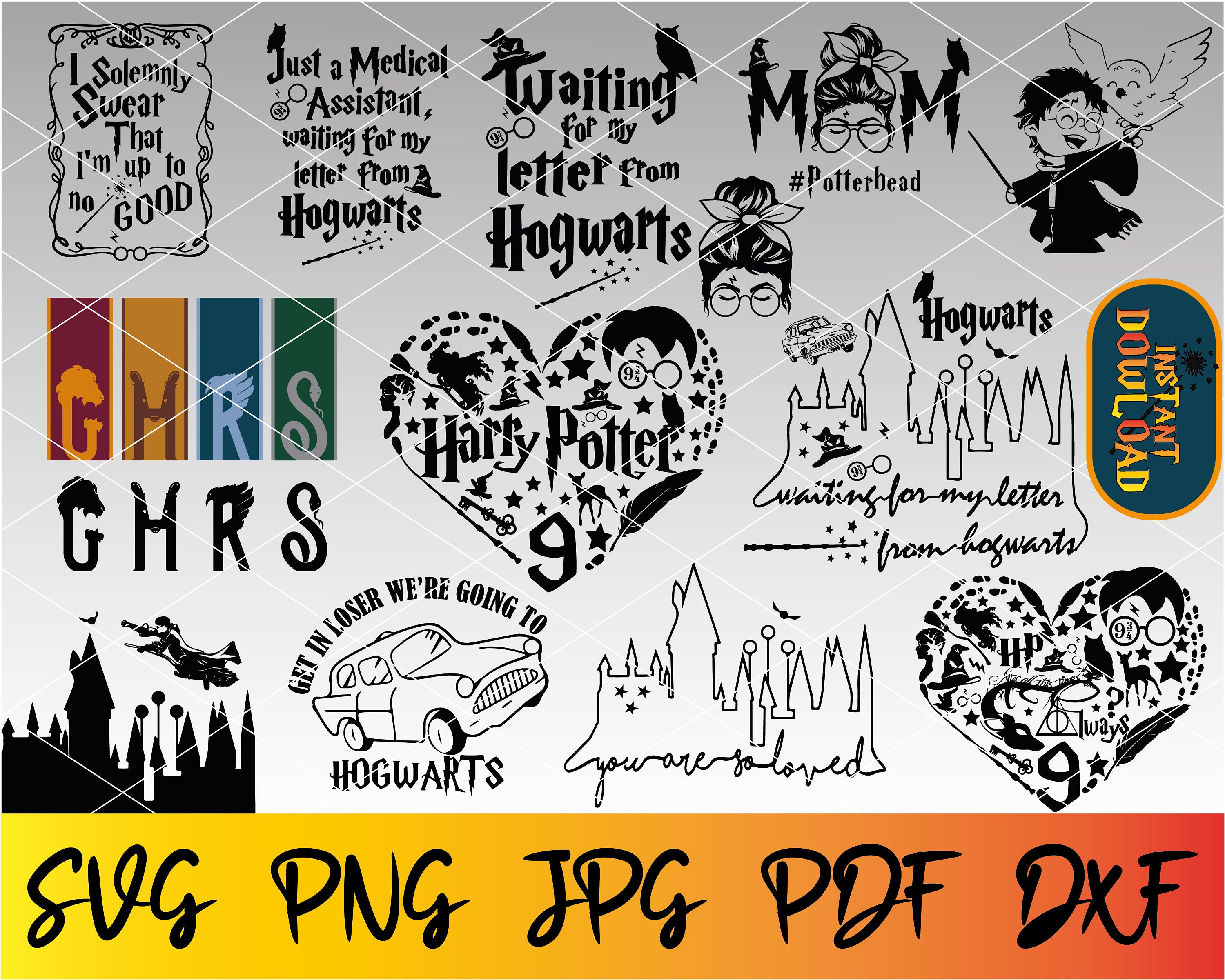 Wizard SVG Bundle Magic School Svg Bundle Instant - Etsy