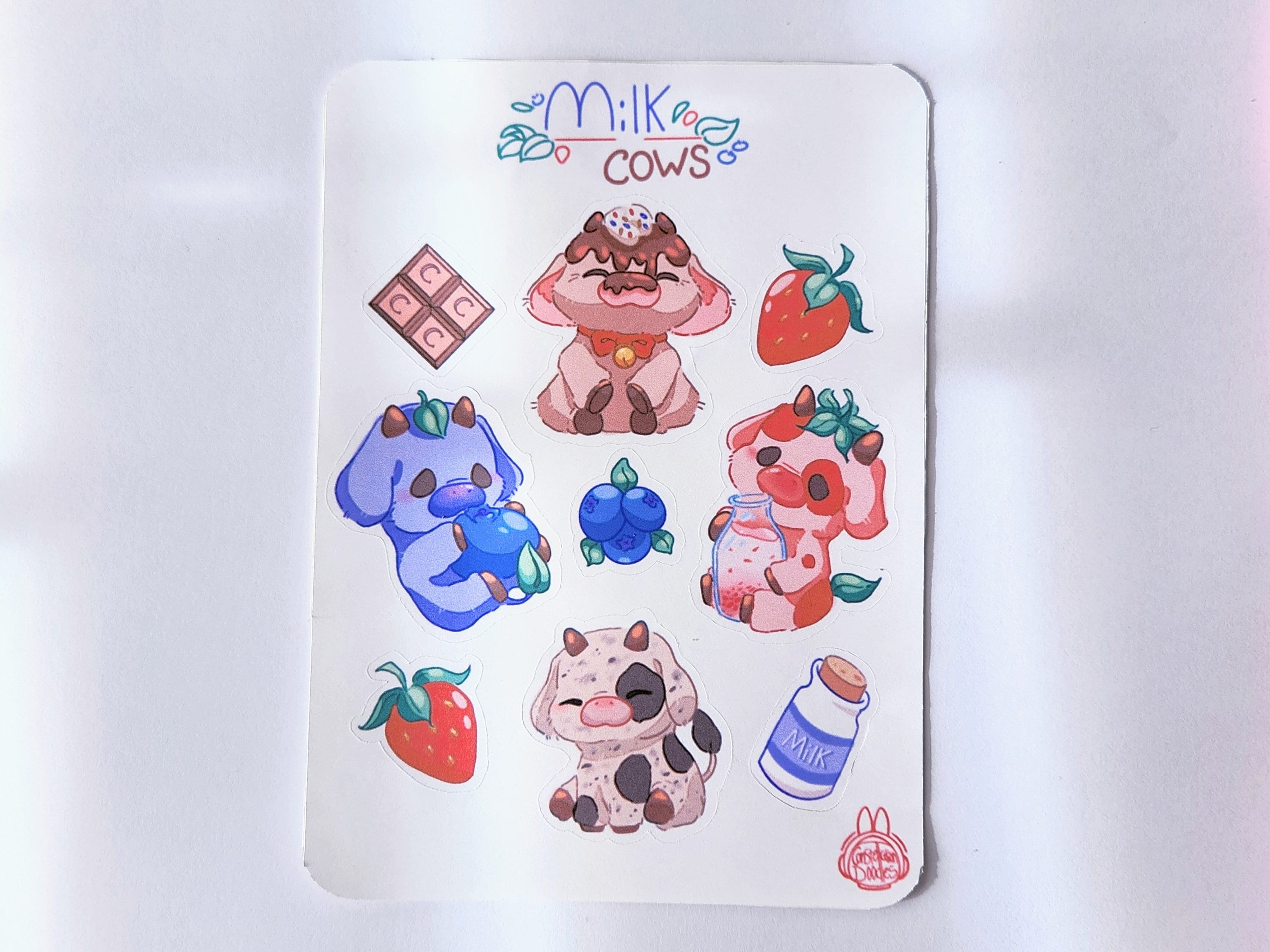 Milk Cows Sticker Sheets - Etsy