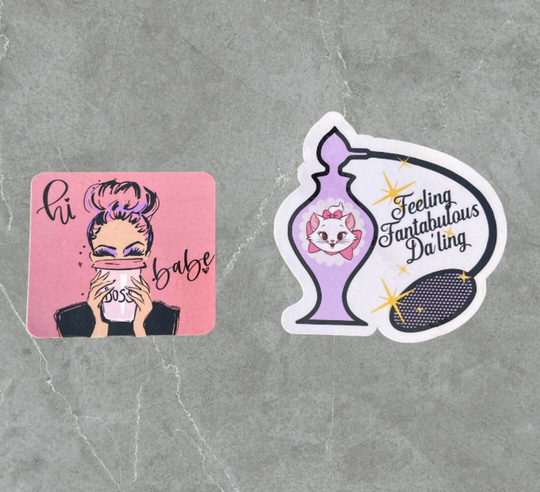 Pretty, Girly Stickers - Etsy