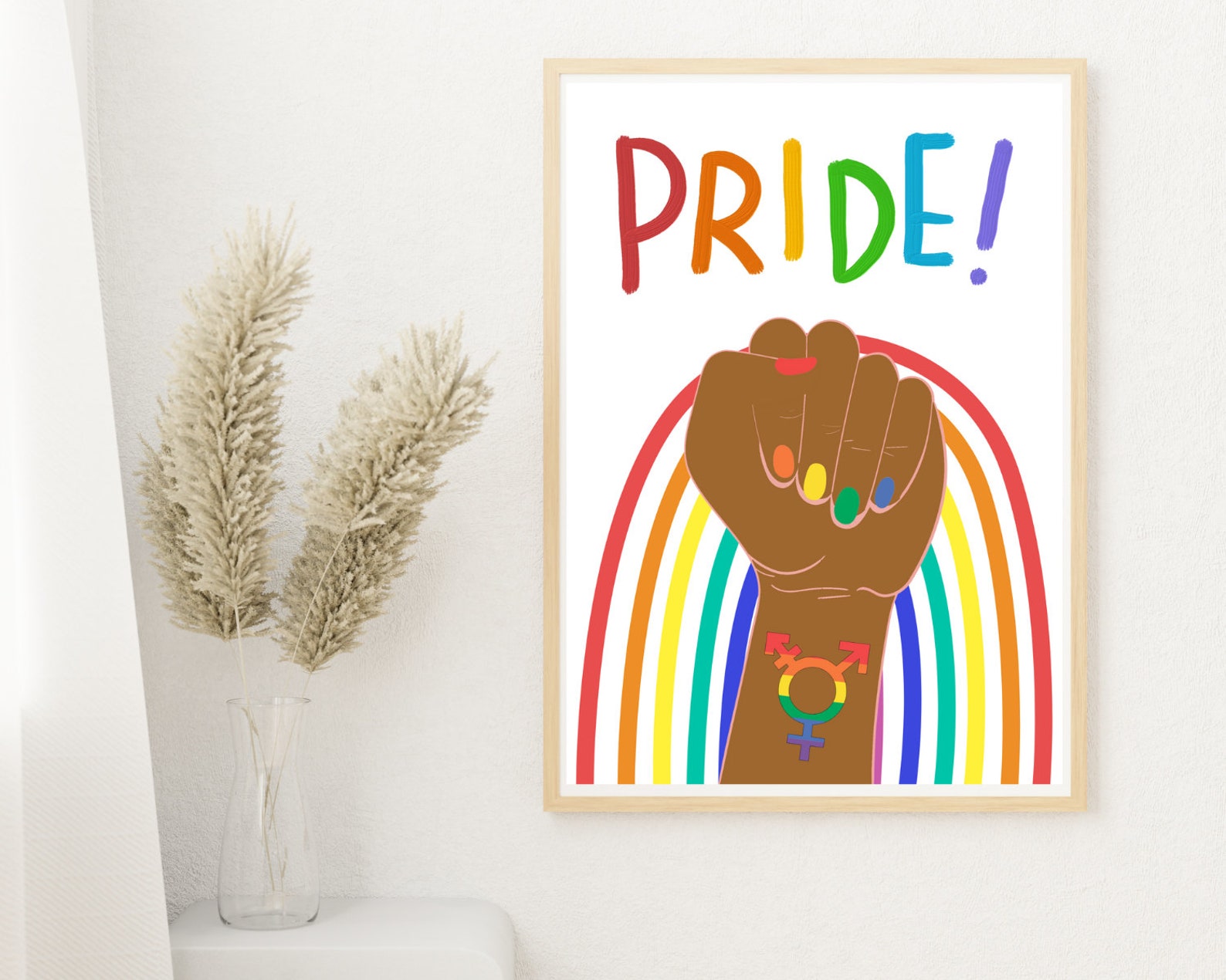 Pride Printable Pride Artwork LGBTQ Pride Posters Pride Wall Art LGBTQ ...