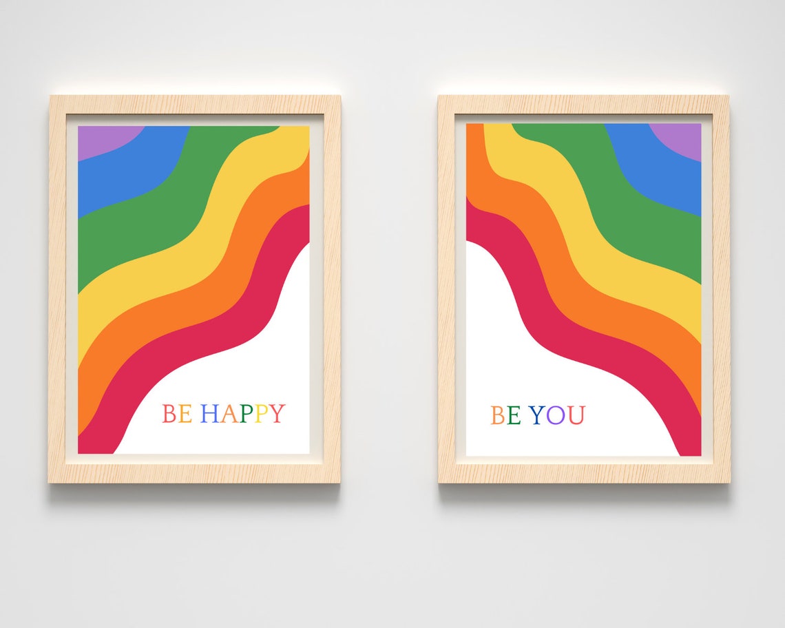 Pride Printable Pride Artwork LGBTQ Pride Posters Pride Wall Art LGBTQ ...