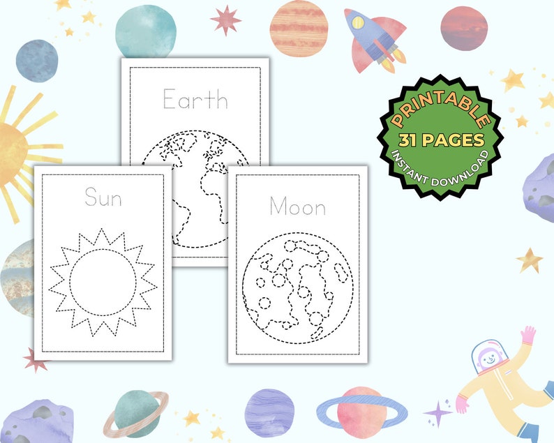 Solar System Activities | Solar System Flashcards | Solar System ...
