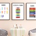Spanish Art Spanish Educational Poster Set Spanish - Etsy