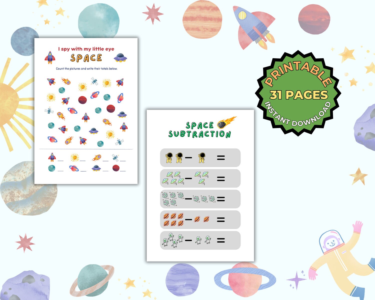 Solar System Activities | Solar System Flashcards | Solar System ...