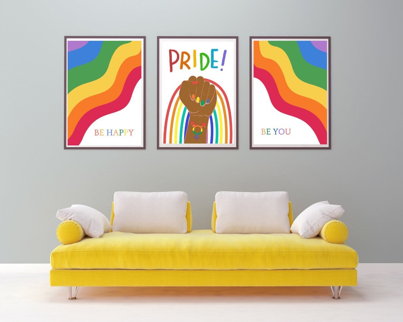 Pride Printable Pride Artwork LGBTQ Pride Posters Pride Wall Art LGBTQ ...