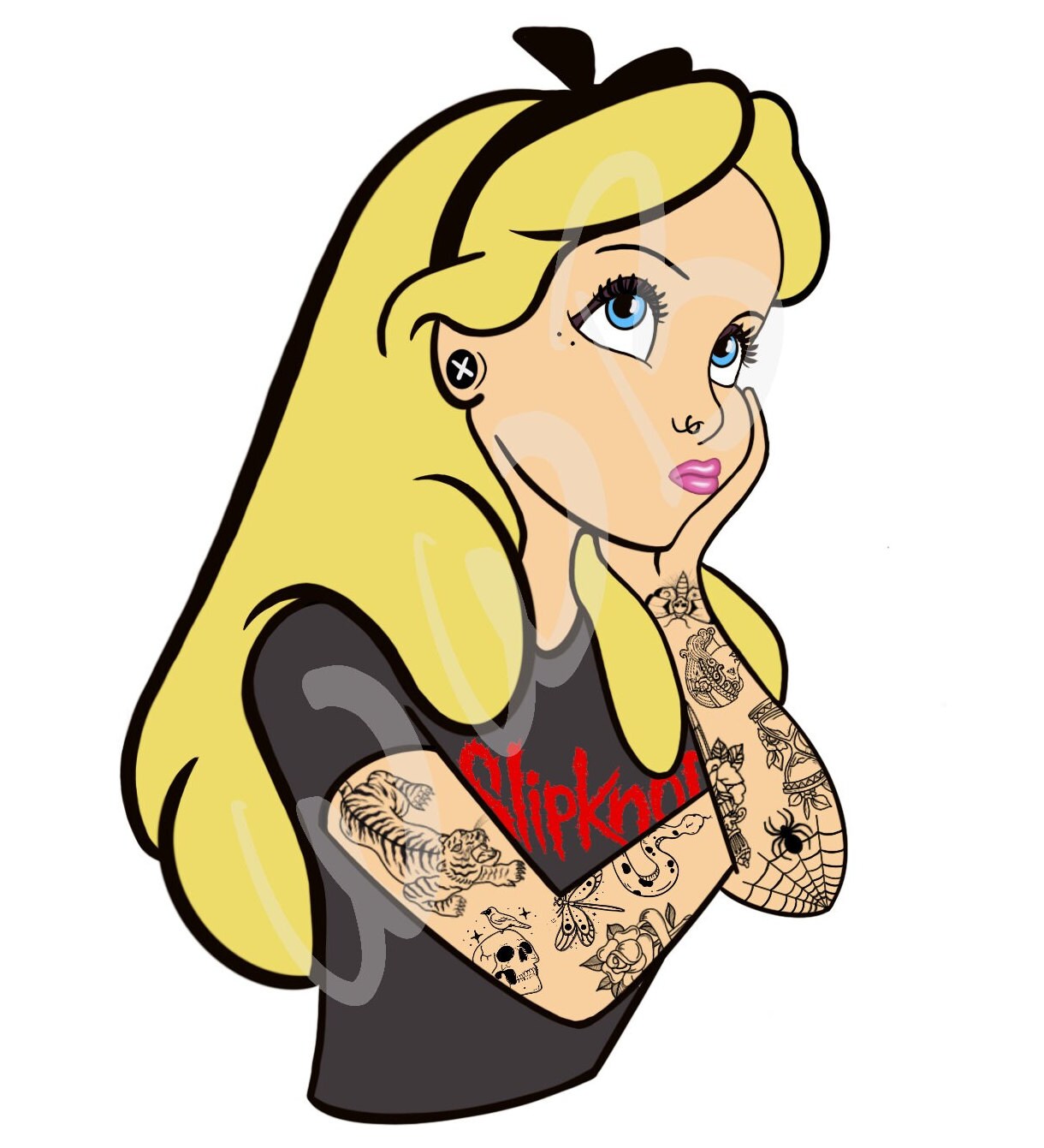 Metal Head Alice Png Digital Download. - Etsy