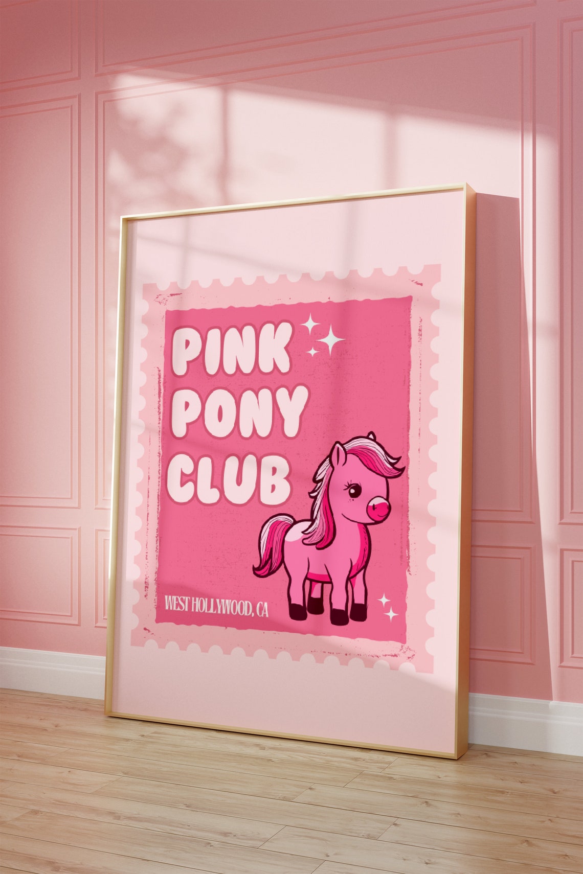Pink Pony Club Art Print- Chappell Roan Wall Art- Digital Download ...