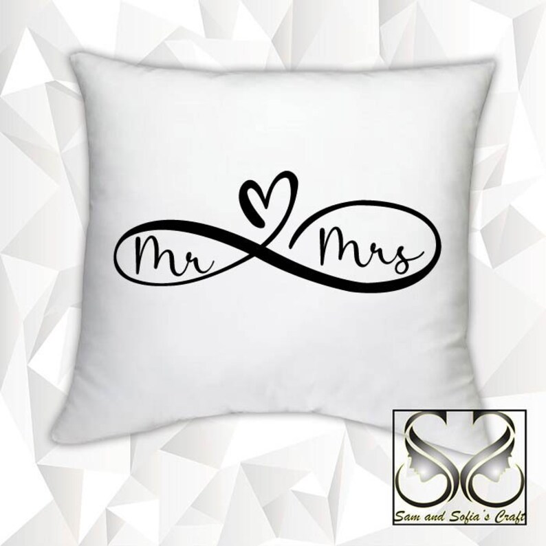 Infinity Svg Minimalist Design Svg Couple Svg Mr and Mrs Svg Infinity ...