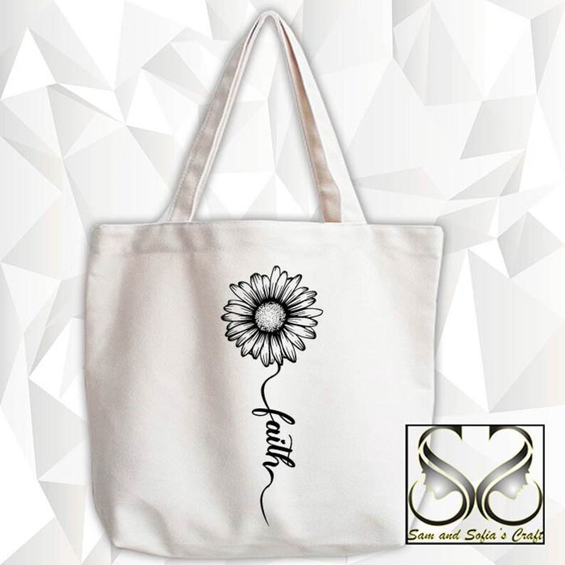 Daisy Faith Svg | Floral Svg | Faith Svg | Minimalist | Daisy Faith ...