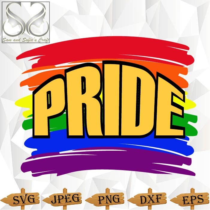 Pride Svg Png Pride Svg Cut File Pride Month Gay Pride Svg LGBTQ ...