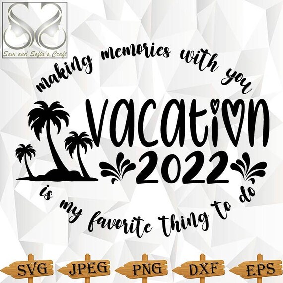 Vacation Svg Png Vacation Clipart Vacation Couple - Etsy