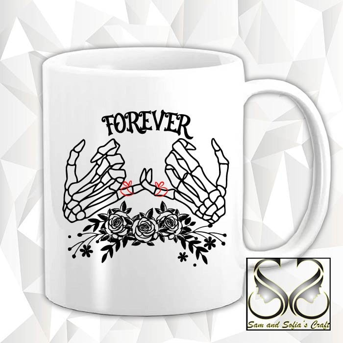Forever Pinky Promise Skeleton Svg Png | Pinky Promise Skeleton Cut ...