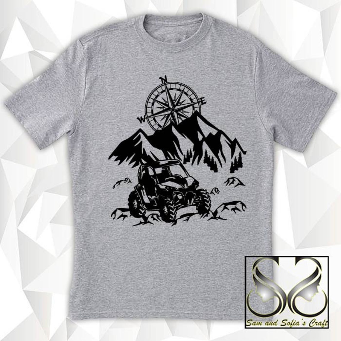 Mountain Scene Svg | Scenic Route Svg | Atv Svg | off Road Adventure ...