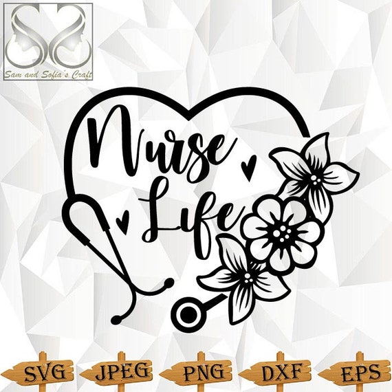 Nurse Life Svg Nurse Life Png Nurse Design Svg | Etsy