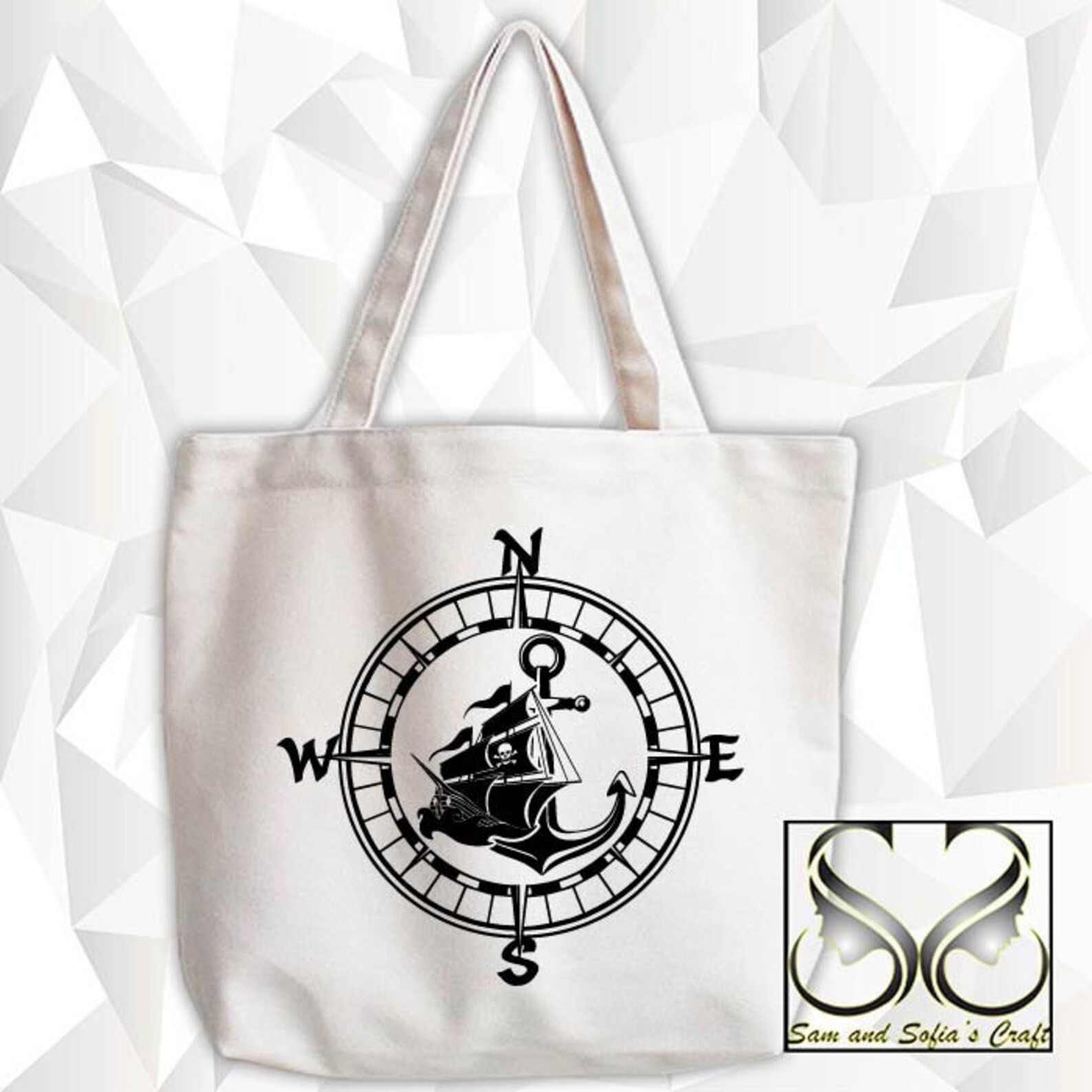 Pirate Ship Compass Anchor Svg | Navigation Svg | Pirate Rose Svg ...