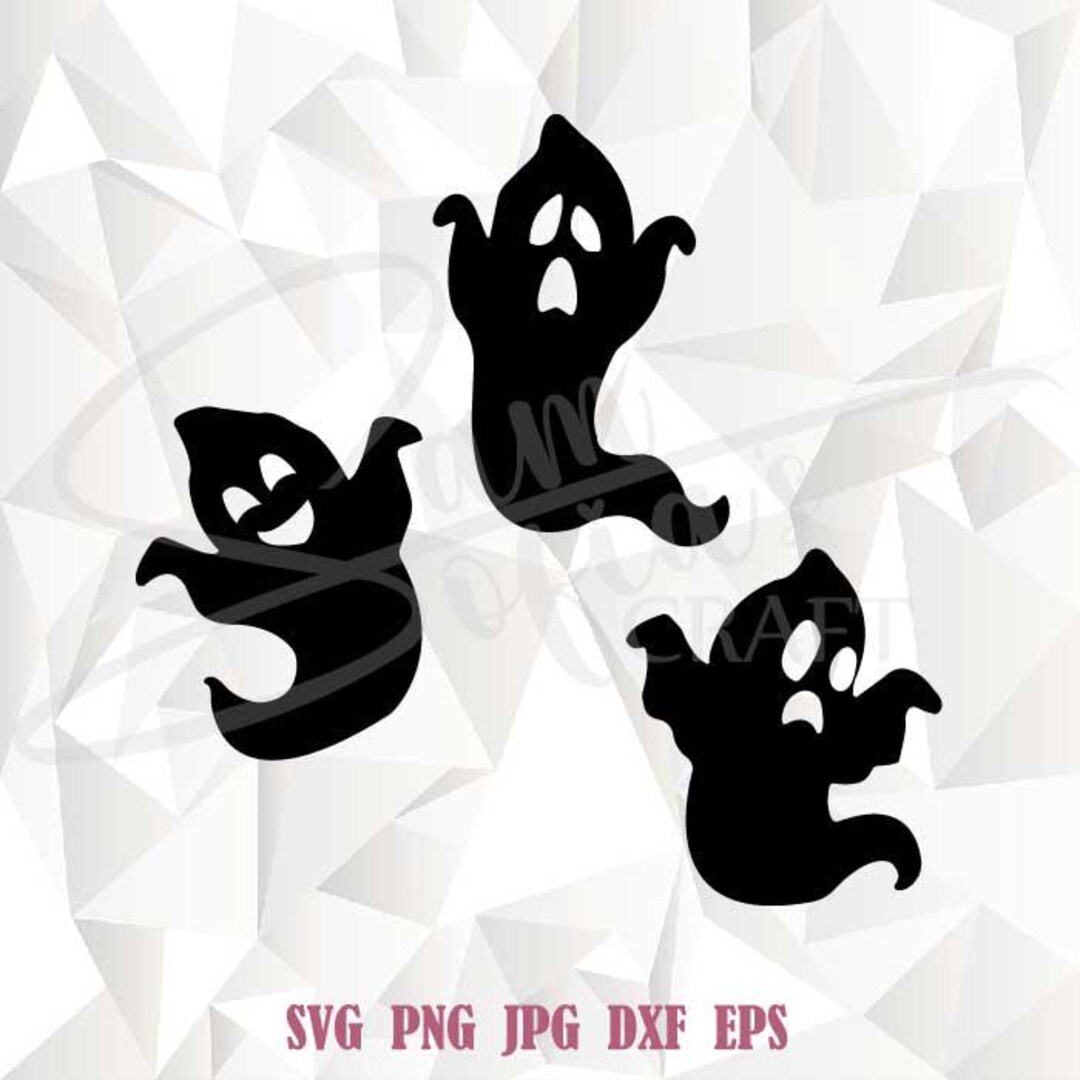Ghost Svg | Cute Ghost Svg | Ghost Halloween Svg | Trick or Treat Svg ...