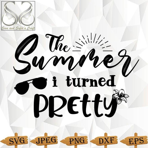The summer i turned pretty svg - Etsy.de