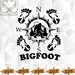 Bigfoot Svg | Bigfoot Compass | Wild Monster Svg | Monster Svg | Big ...