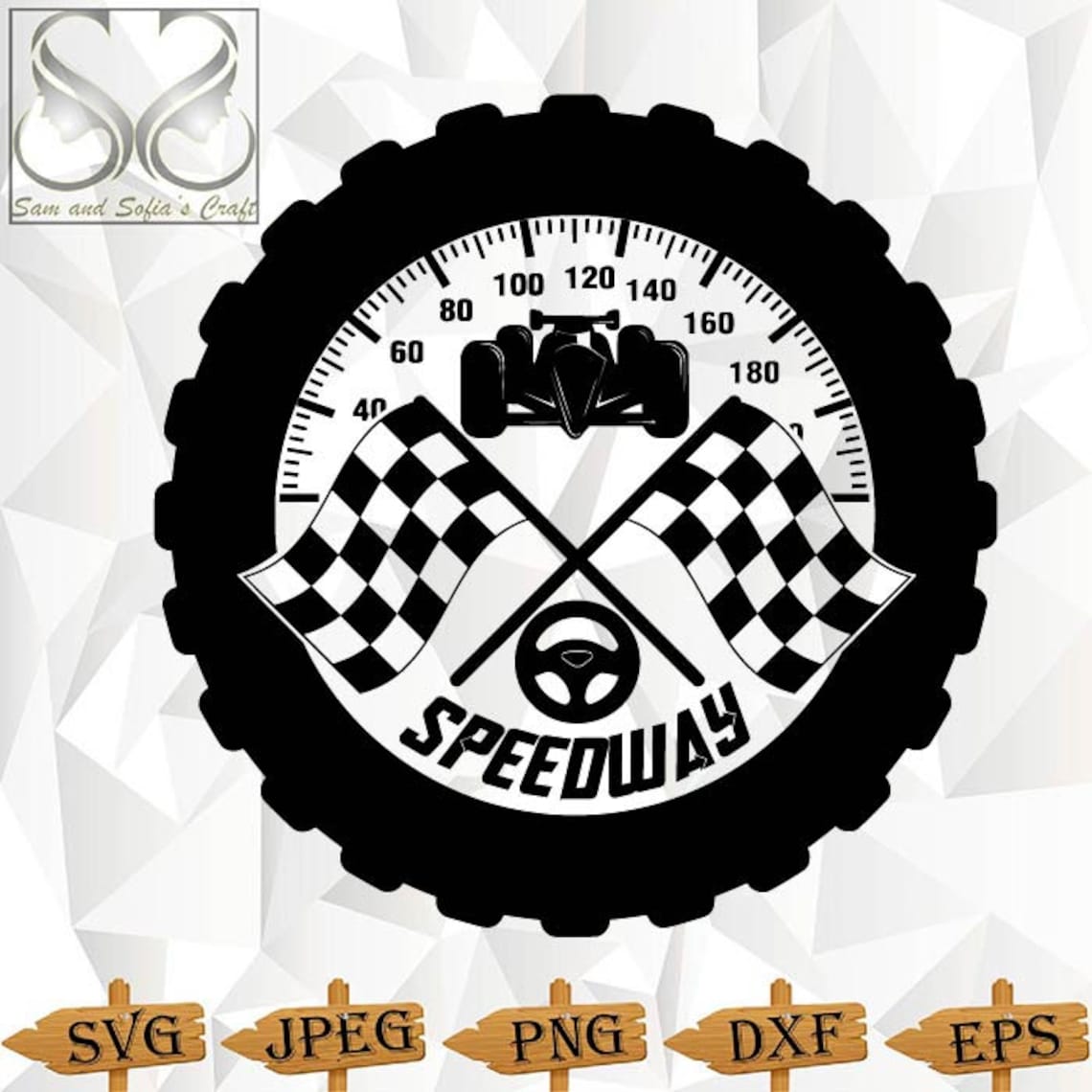 Speedway Svg Png Racing Car Svg Extreme Sport Svg Cut File for Cricut ...
