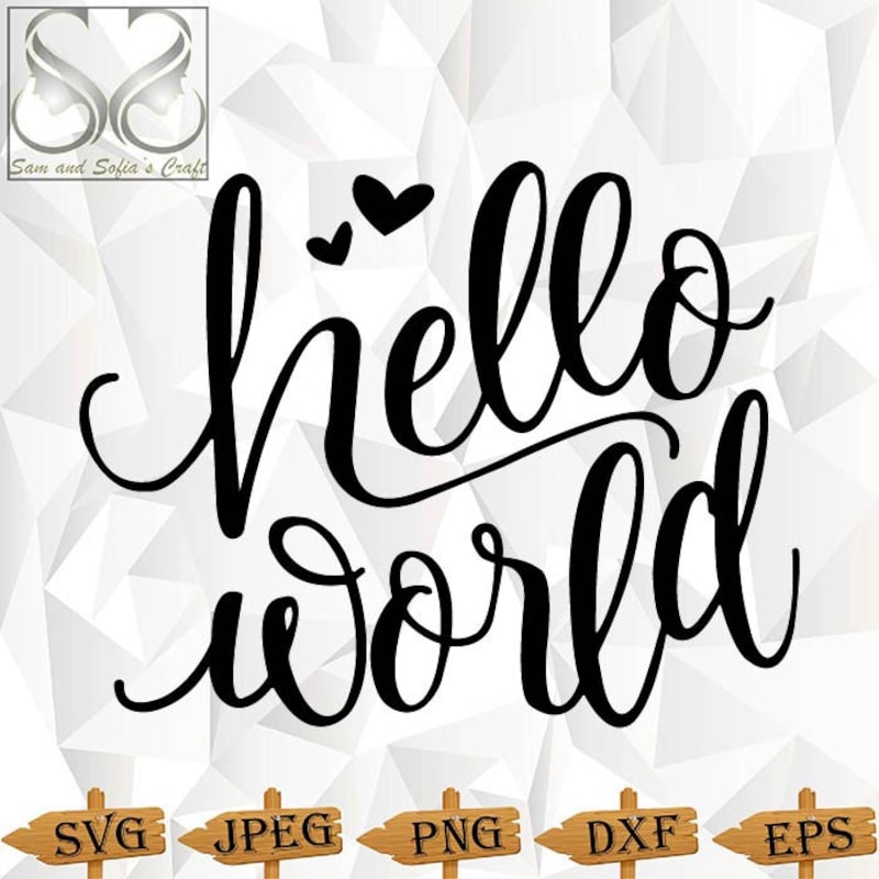 Hello World Shirt Design - Etsy