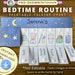 Editable Morning & Bedtime Routine Chart Bundle, Printable Folding ...