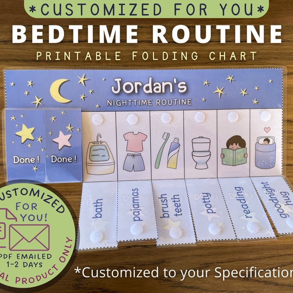 Toddler Routine Board - Etsy