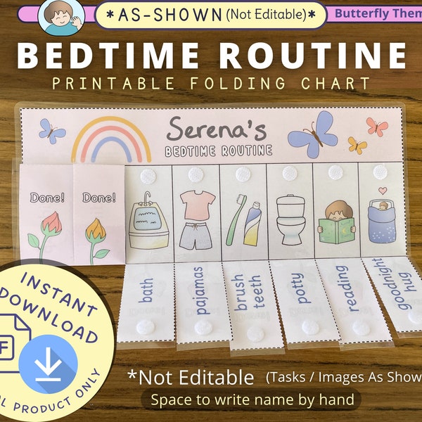 Routine Chart - Etsy