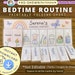 Editable Morning & Bedtime Routine Chart Bundle, Printable Folding ...