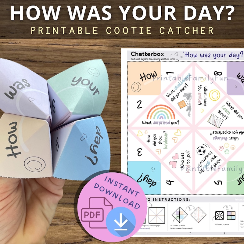 Cootie Catchers - Etsy