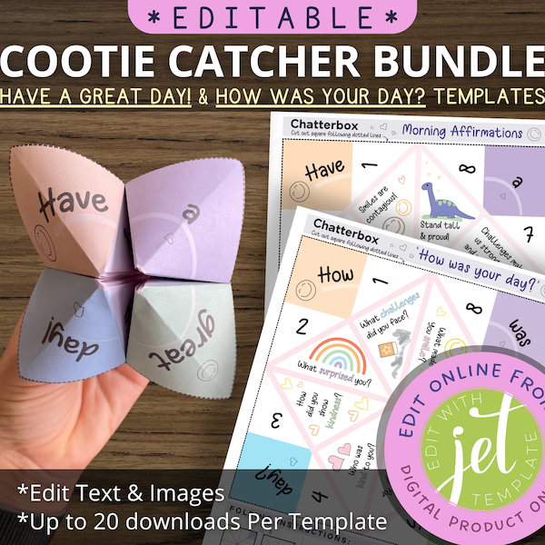 Cootie Catcher - Etsy