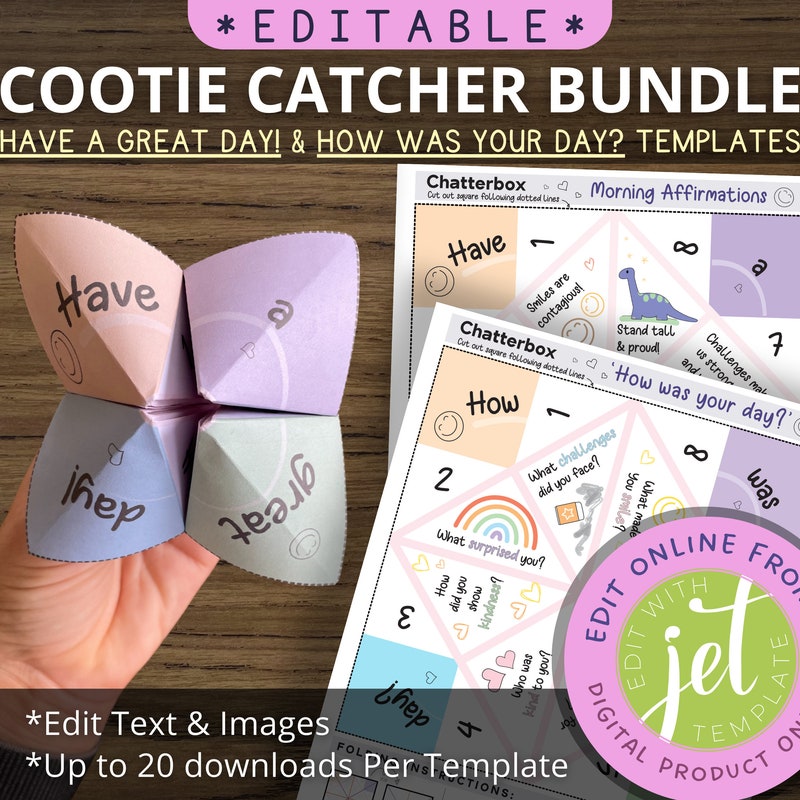 Cootie Catcher - Etsy