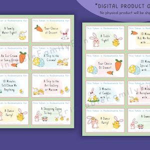 Easter Egg Tokens: Prinable Coupons Redeemable for Fun Family ...