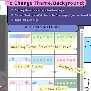Editable Morning Routine Chart, Printable Folding / Flip Chart : Kids ...