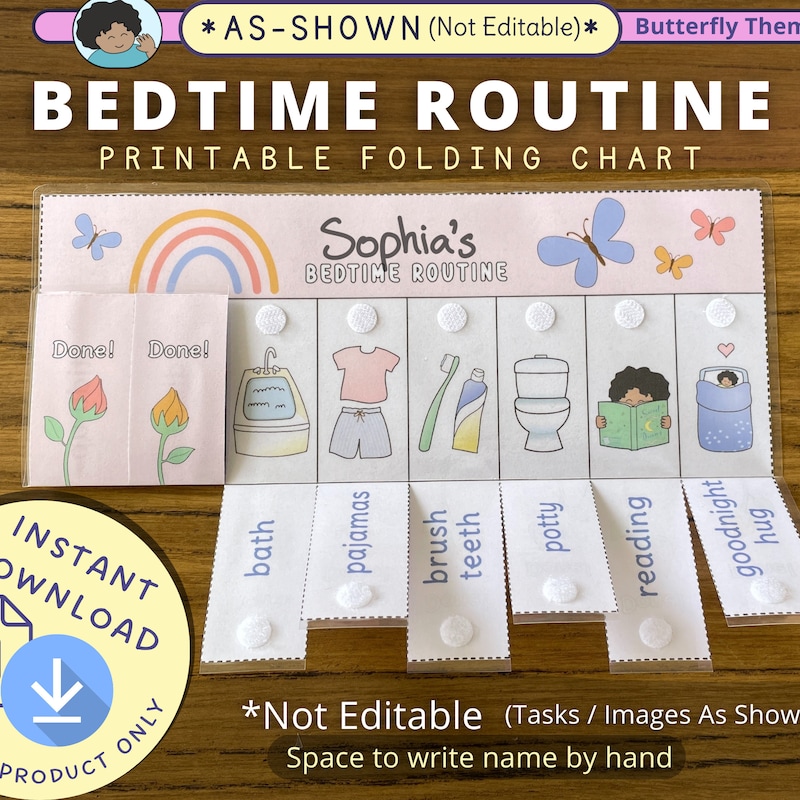 Routine Chart - Etsy