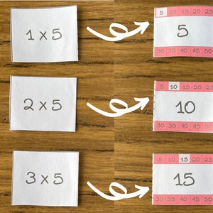 Multiplication Flash Cards, 1 to 10 Times Tables, Skip Counting ...