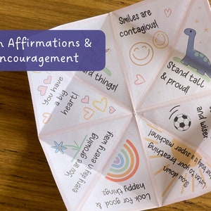 Editable Cootie Catcher Template, paper toy, printable games for kids ...