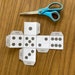 Printable Dice, Dice Template, Kids Maths Worksheet, Paper Craft Kit ...