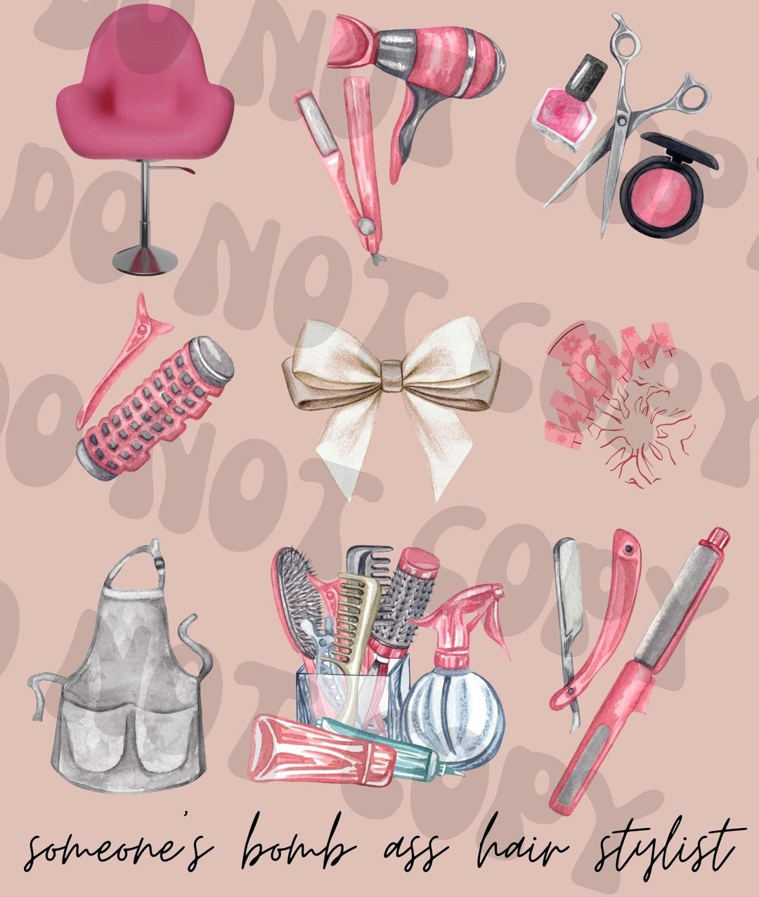 Someone’s Bomb Ass Hair Stylist Preppy - Etsy