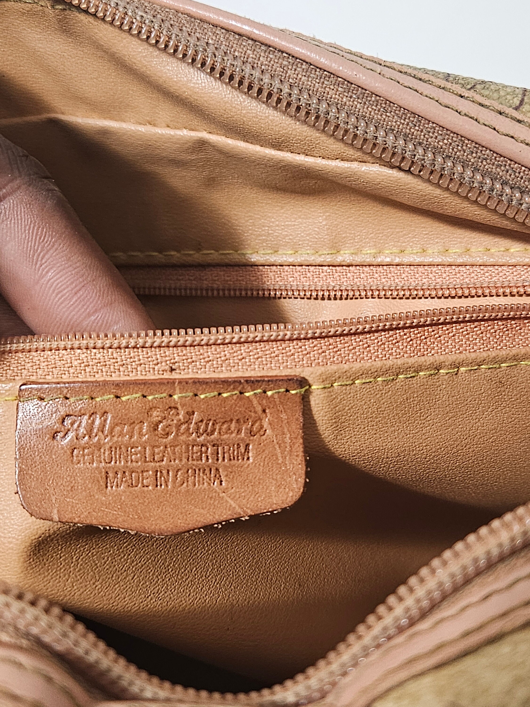 Vintage Allan Edward World Map Shoulder Bag - Etsy