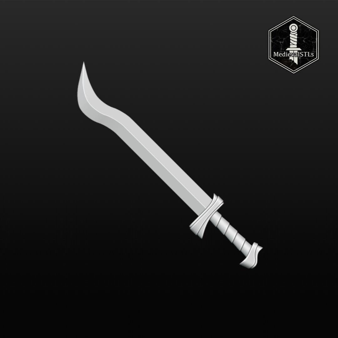 Harpe Sword 3D Print File - Etsy